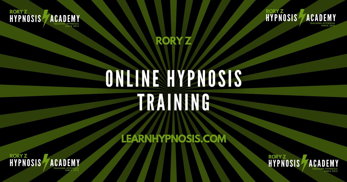 Learn Hypnosis with Rory Z - Online Hypnosis Training